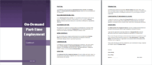12+ Free Part-Time Employment Agreements for MS Word