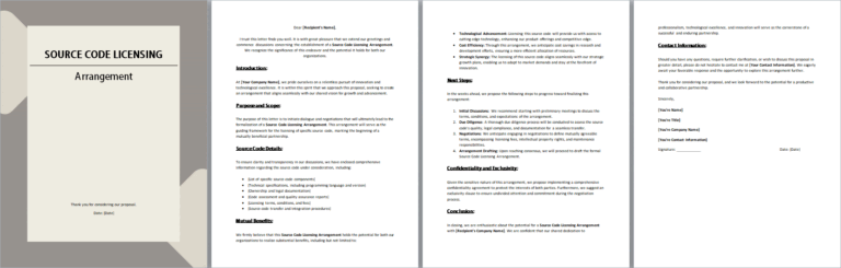 14+ Official Software License Agreements - MS Word Templates