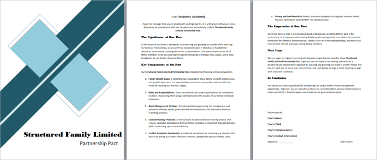 10+ Free Limited Partnership Agreements: MS Word Templates