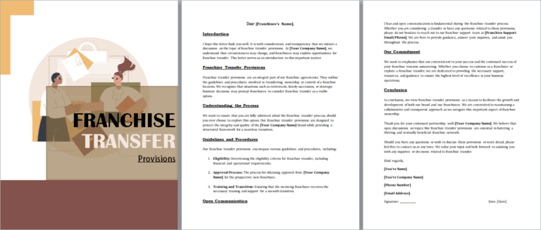 11+ Free Restaurant Franchise Agreements in MS Word Format