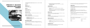 12+ Free Temporary Employment Contract Templates for MS Word