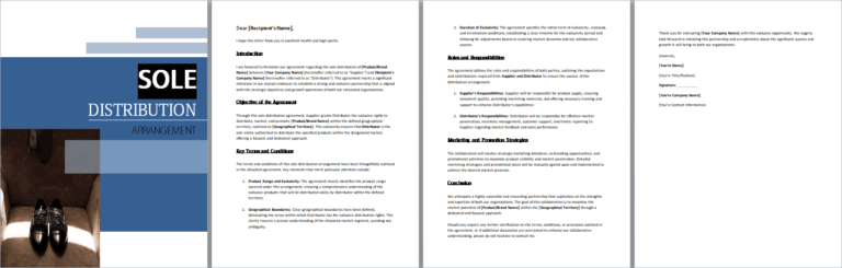 14+ Free Product Distribution Agreements in MS Word Format