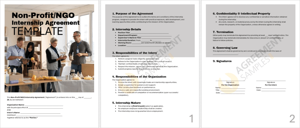 Employment Contract Templates – Download Word Docs